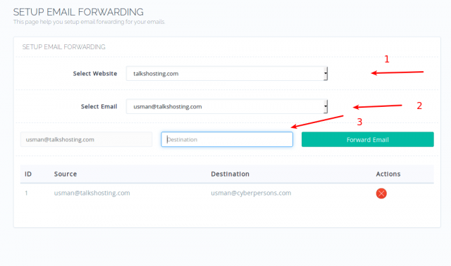 Cara Forward Email di Cyberpanel - HOSTEKO