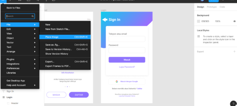 Panduan Lengkap Desain Menggunakan Aplikasi Figma - Hosteko Blog