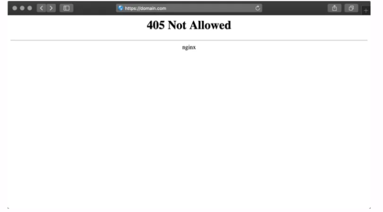 Mengenal Error 405 Method Not Allowed Di Wordpress Dan Cara ...