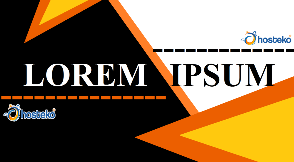 Mengenal Tentang Lorem Ipsum Teks Standar - Hosteko Blog
