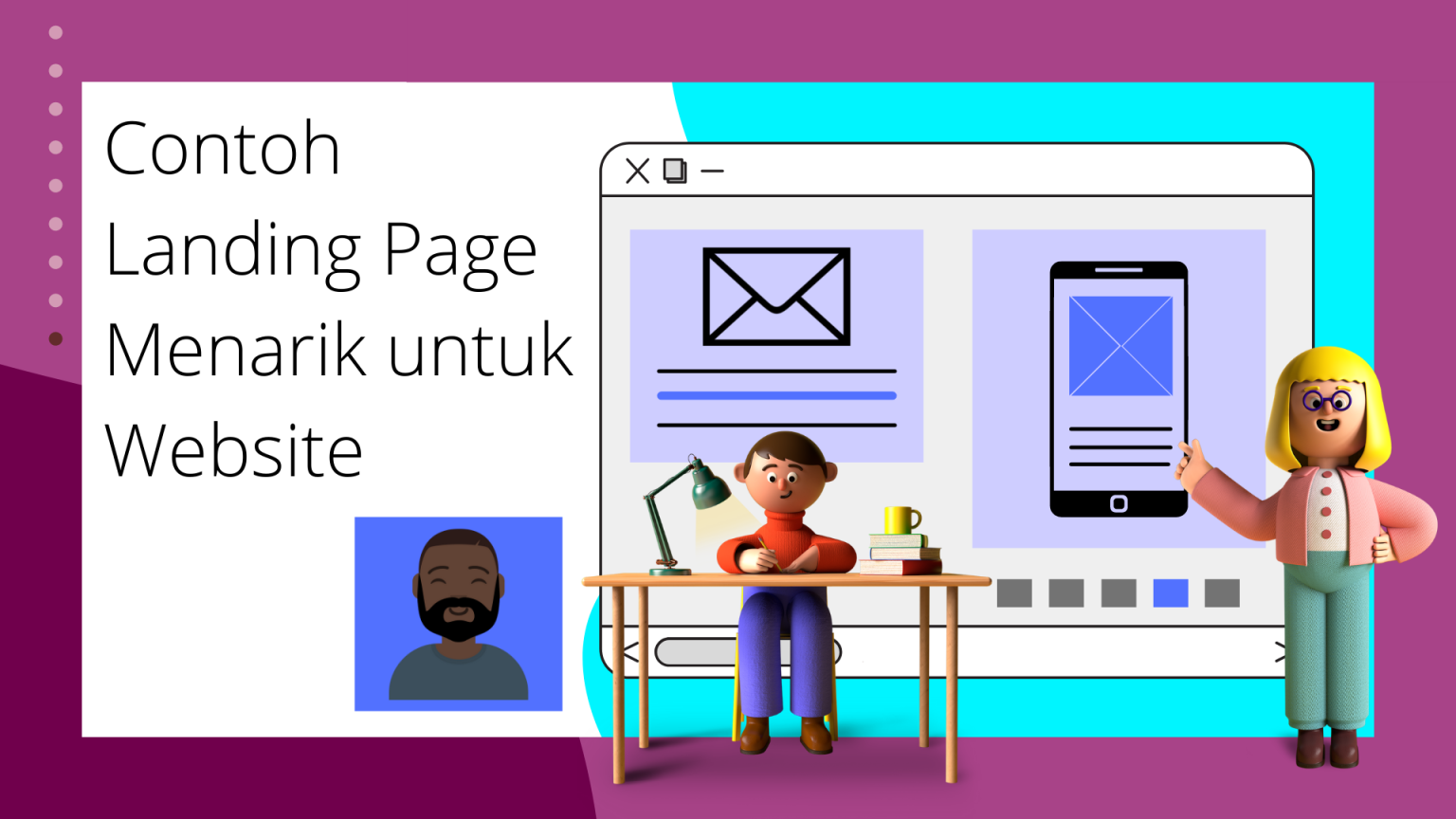 Contoh Landing Page Menarik untuk Website - Hosteko Blog