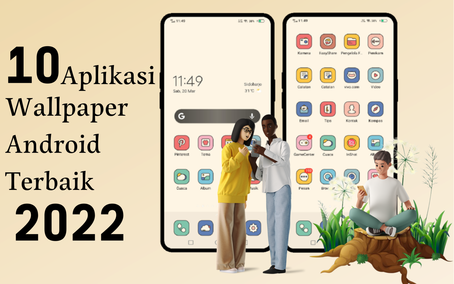 10 Aplikasi Wallpaper Android Terbaik 2022 - Hosteko Blog