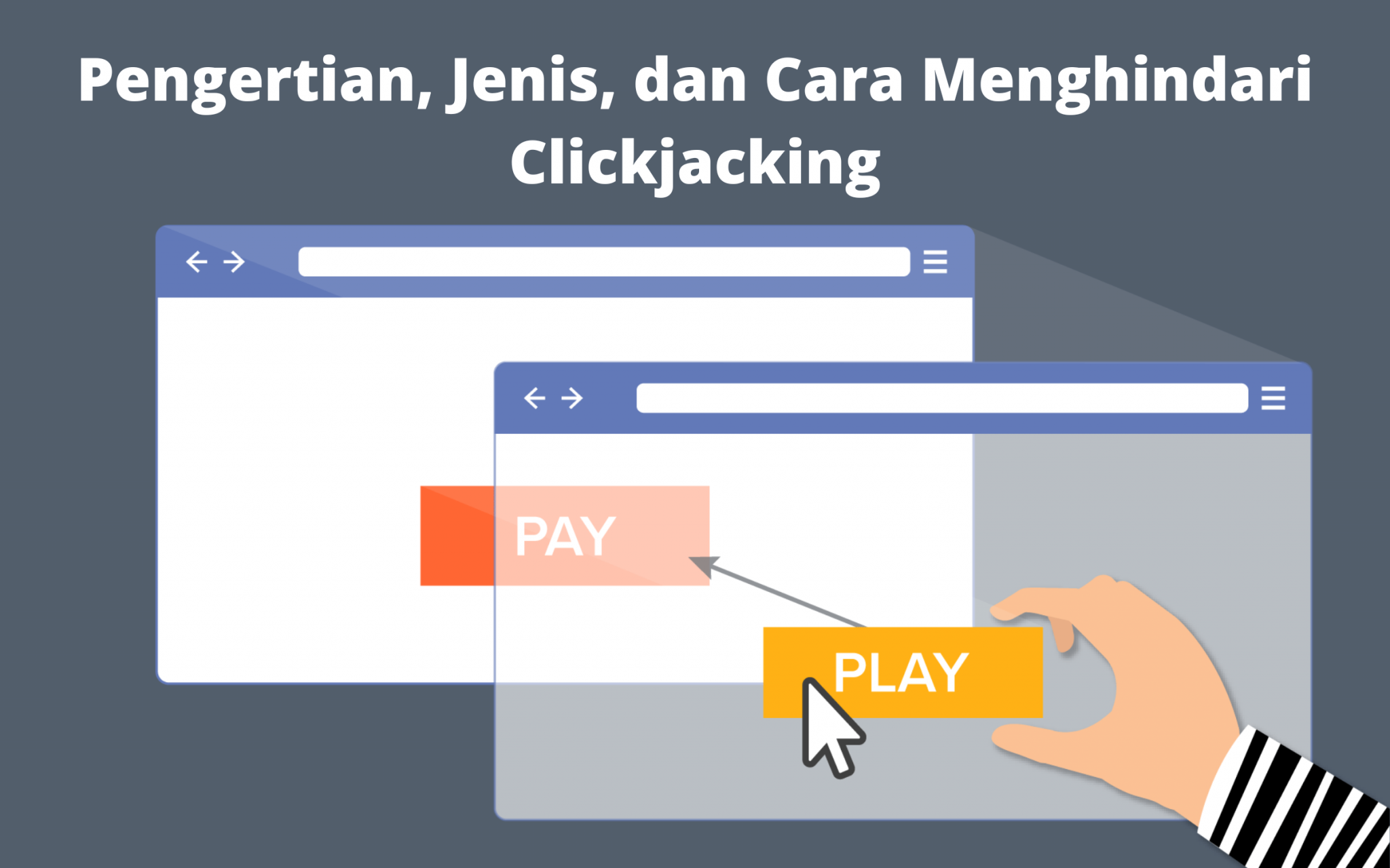 Pengertian, Jenis, dan Cara Menghindari Clickjacking - Hosteko Blog