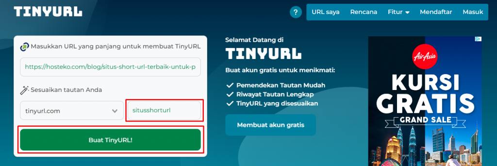 Definisi, Fungsi, dan Cara Membuat TinyURL - Hosteko Blog