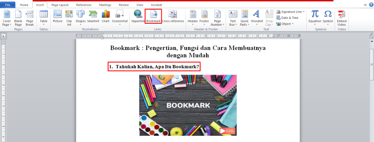 Bookmark : Pengertian, Fungsi dan Cara Membuatnya dengan Mudah ...