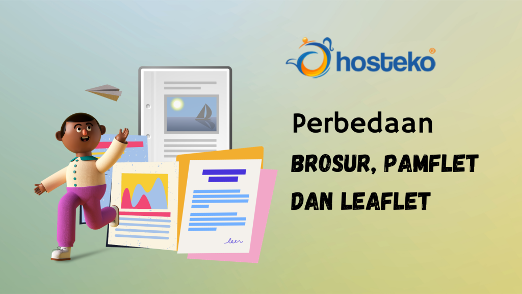Perbedaan Brosur, Pamflet dan Leaflet - Hosteko Blog