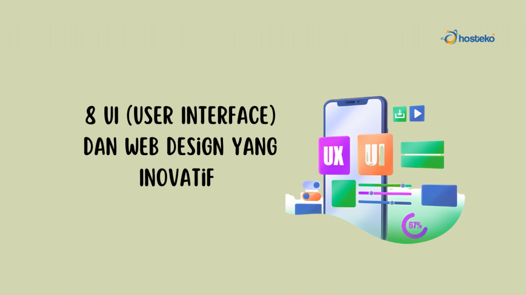 8 User Interface (UI) dan Web Design yang Inovatif - Hosteko Blog