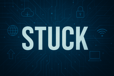 Pengertian Stuck dan Contoh Penggunaan Katanya - Hosteko Blog