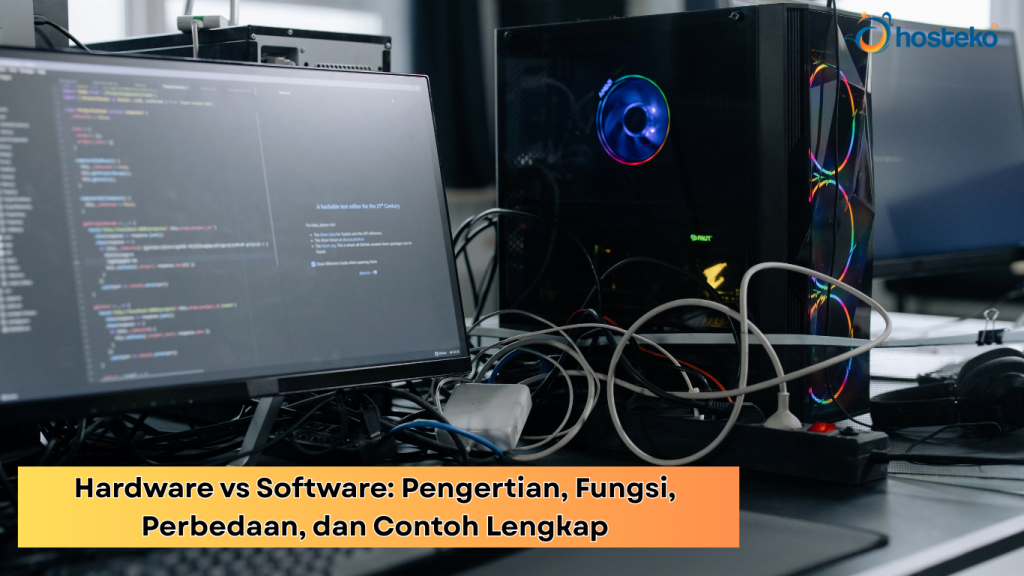 Hardware vs Software: Pengertian, Fungsi, Perbedaan, dan Contoh Lengkap ...