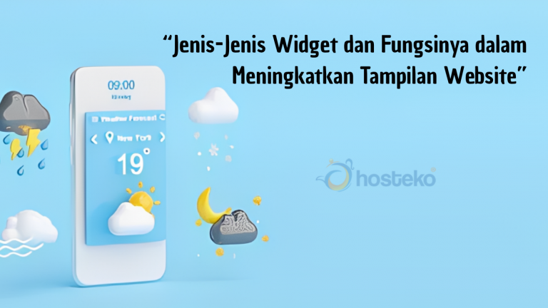 Mengenal Widget: Fungsi, Jenis, dan Cara Memasangnya di Website ...