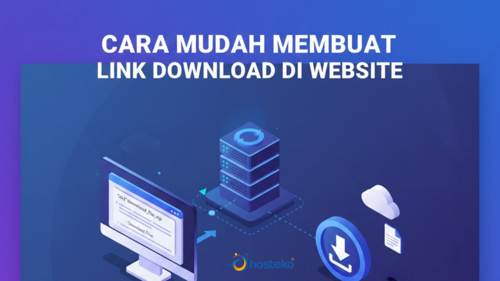 Membuat Link Download Langsung di Website: Panduan Praktis - Hosteko Blog