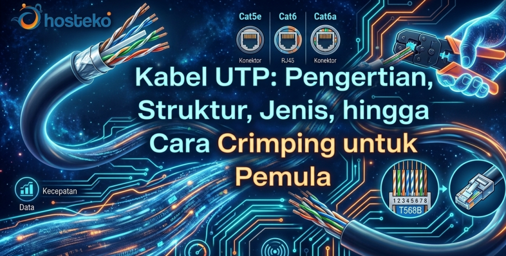Kabel UTP: Pengertian, Struktur, Jenis, hingga Cara Crimping untuk ...
