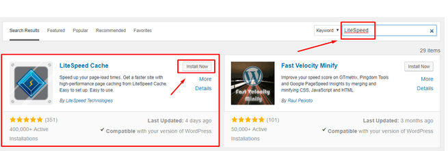 Install LiteSpeed WordPress Cache dengan Dashboard WordPress - HOSTEKO Install LiteSpeed WordPress Cache dengan Dashboard WordPress - HOSTEKO