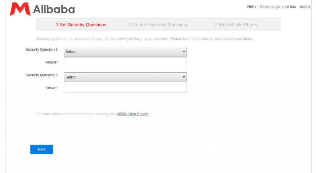 Cara Login Alibaba Mail Lewat Browser - HOSTEKO