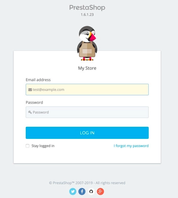 Cara Reset Password Di PrestaShop - HOSTEKO