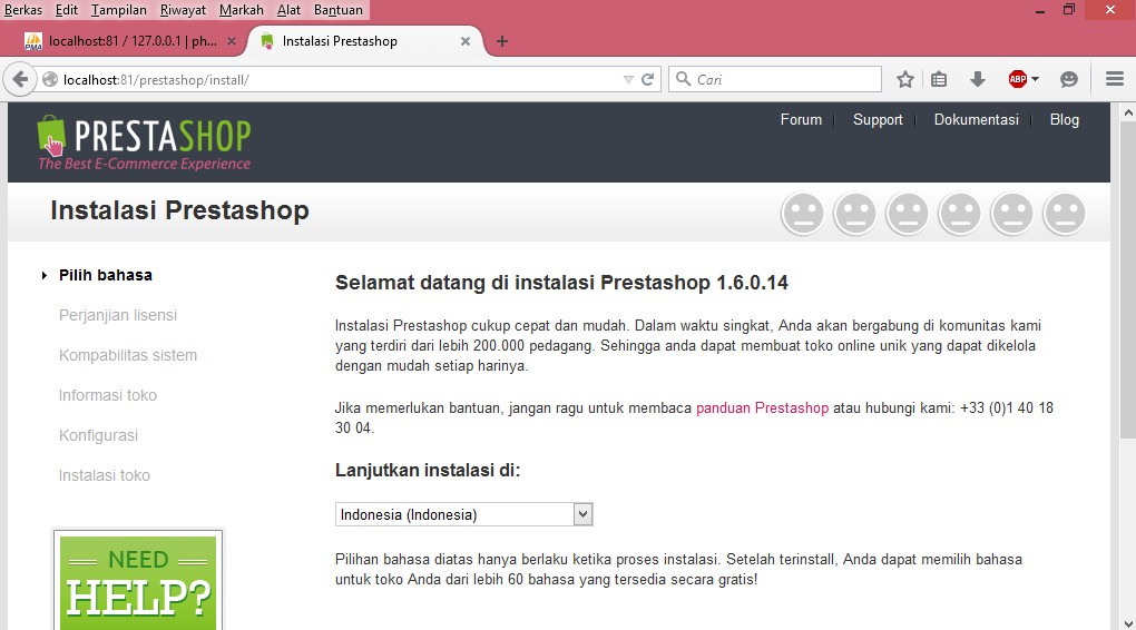 Cara Install Prestashop Menggunakan XAMPP - HOSTEKO