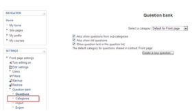 Cara Membuat Bank Soal Pada Moodle - HOSTEKO