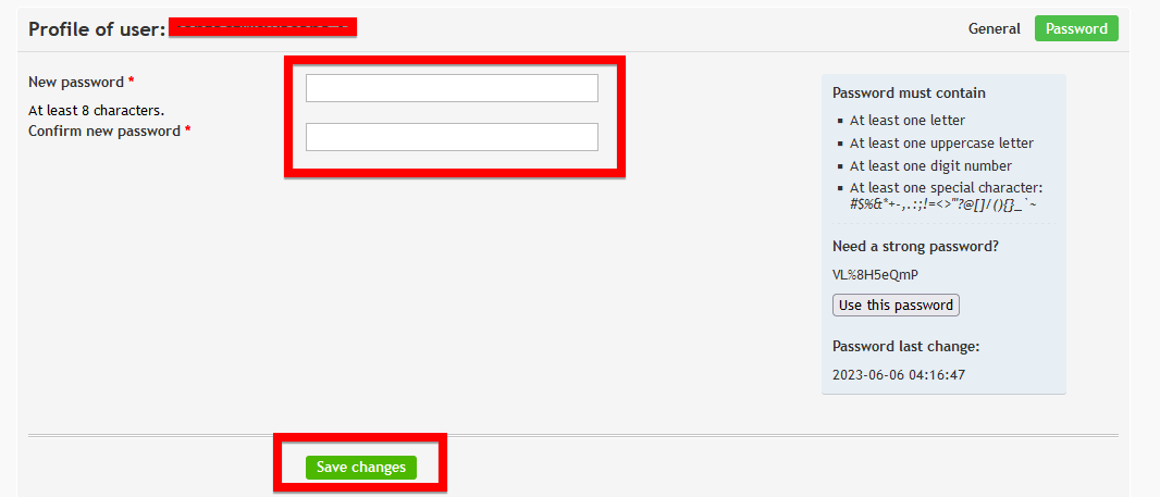 Cara mengubah password user email iredmail lewat halaman iredadmin ...