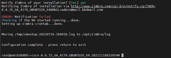 Cara Install Zimbra di Ubuntu 20.04 - HOSTEKO