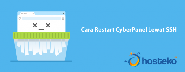 Cara Restart CyberPanel Lewat SSH - HOSTEKO